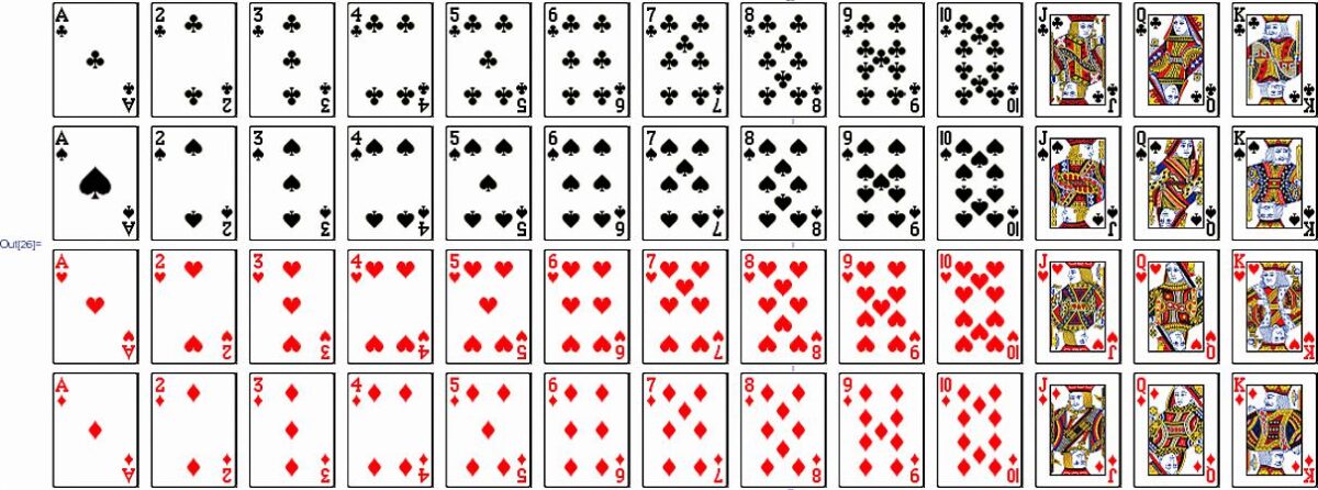 How Many Black Cards Are In A Deck