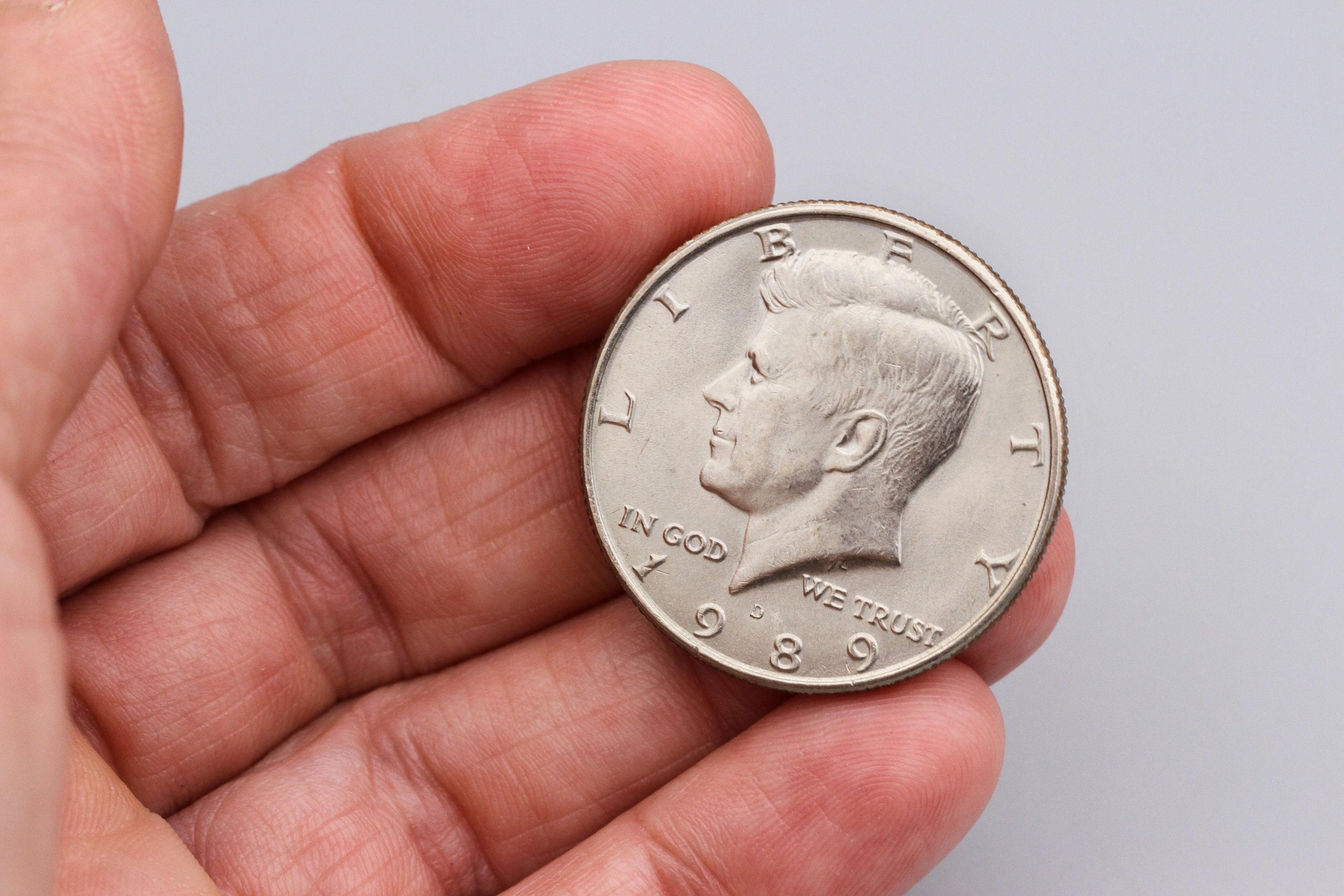 Half Dollar s Coin Size Through The Years