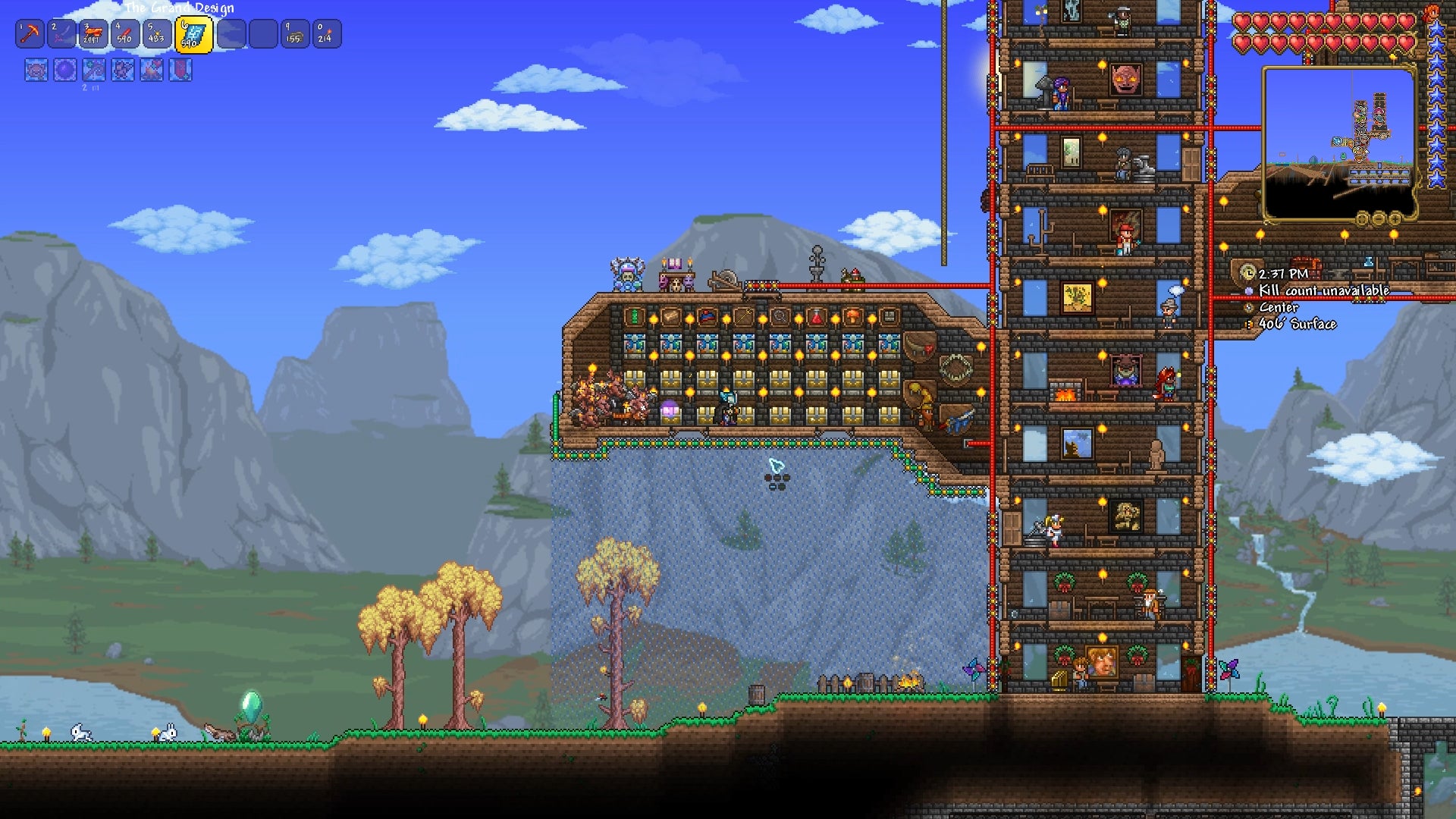 Tap The Creative Potential Of Actuated Blocks In Terraria